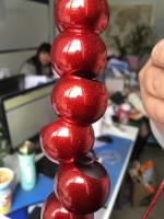 China Red Chrome Powder Coating with Chrome-Like Sparkle Translucent Red Finish for Durable & Protective Metal Surfaces for sale