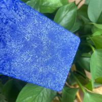 China Ral 5002 Blue Crocodile Powder Coating with 50KG/cm Impact and 1000hr Humidity Resistance for Metal Surfaces for sale