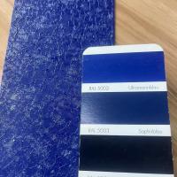 China Ral 5002 Crocodile Elephant Skin Electrostatic Powder Coating Paint For Finish for sale