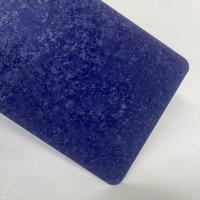 China Ral 5002 Blue Crocodile Powder Coating with 50KG/cm Impact and 1000hr Humidity Resistance for Metal Surfaces for sale
