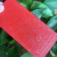 China Ral3020 Red Lizard Skin Alligator Finish Powder Coating with 1000hr Humidity Resistance for Industrial Metal for sale