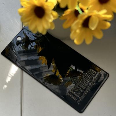 China Ral 9005 Jet Black Super High Gloss Mirror Effect Electrostatic Powder Coating Paint for sale