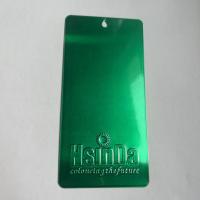 China Candy Green Powder Coating with Electrostatic Spraying UV-Resistant and Easy Cleaning for Metal Surfaces for sale