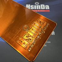 China High Gloss UV & Weather Resistant Copper Powder Coating with 500hr Salt Spray for Metal Surfaces for sale