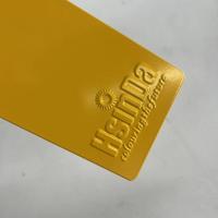 China RAL 1003 Signal Yellow Powder Coating with UV Resistance for Electrostatic Spraying on Metal Surfaces for sale