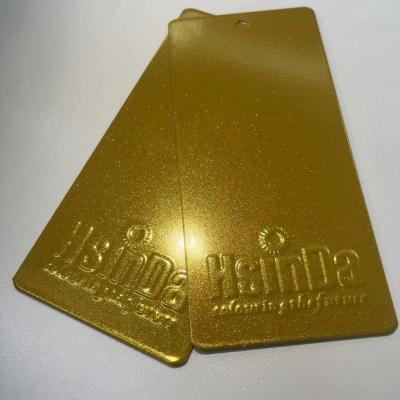 China Gold Glittering Powder Coating Spray Paint Varnish For Automotive Parts for sale