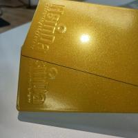 China Golden Metallic Powder Coating with Corrosion Resistance and UV Resistance for Electrostatic Spraying for sale