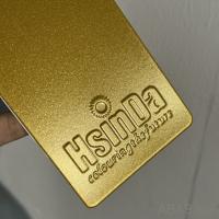 China Golden Metallic Powder Coating with Corrosion Resistance and UV Resistance for Electrostatic Spraying for sale