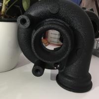 China Black Color Heat Resistant Powder Coating with 200°C to 600°C Resistance for Electrostatic Spraying for sale