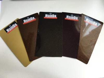 China Metallic Effect Shiny Powder Coating Thermosetting High Exterior Performance for sale
