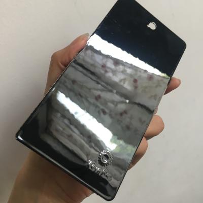 China Good Chemical Resist Black Glossy Powder Coating For Truck Chassis for sale
