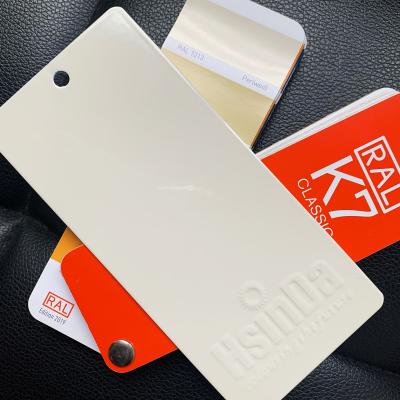 China RAL 1013 Oyster White Powder Coating Exterior Durability for Furniture and Fencing for sale