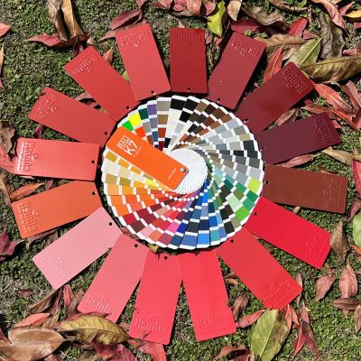 China Customized Colors Epoxy Polyester Powder Coating Dupont Raw Materials Curing at 180C for Indoor Applications for sale