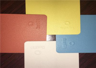 China Customized Color Sandy Powder Coating , Matt Gloss Polyester Powder Coating for sale