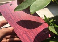 China Excellent flexibility Powder Coating UV Resistance 3D Wood Grain Effect Heat Transfer Printing for sale