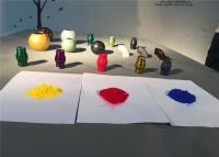 China Neon Color Epoxy polyester Powder Coating Paint Powder for Steel Furniture for sale