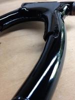 China Super Gloss Mirror Chrome Black Powder Paint Electrostatic Coating for Vehicle Rims Wheels Spray Application for sale