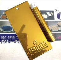 China 24K Gold Hydro Chrome Super Mirror Powder Coating Bonding Paint For Metal Aluminum Carbon Steel For Furniture Spray Application for sale