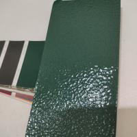 China 8-10 Year Outdoor Super Durable Green Hammer Tone RAL6005 Epoxy Polyester Powder Coating Spray Paint Metal Coat for post office for sale