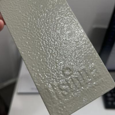 China RAL7032 Wrinkle Texture Powder Coating Paint For Electrical Cabinet Panel for sale