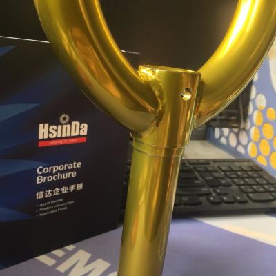 China Supper Glossy Mirror hydro Chrome Gold powder paint Electrostatic Spray Powder Coating Bonding Powder for Metal Furniture for sale