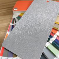 China weather resistant RAL 7004 Grey Wrinkle Polyester powder coating paint for Electrical cabinet for sale