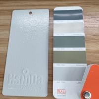 China weather resistant RAL 7004 Grey Wrinkle Polyester powder coating paint for Electrical cabinet for sale
