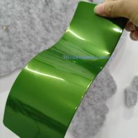 China Chrome Illusion Green Polyester Electrostatic Powder Paint for Metal Coating for sale