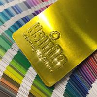China Candy Yellow Chrome Mirror Gold Effect Electrostatic Spray Powder Coating Paint for Stainless Steel for sale