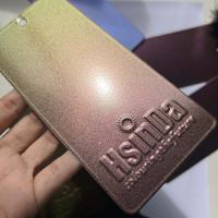 China Color Changing Metallic Powder Coating with Electrostatic Spraying and Chemical Resistance for sale