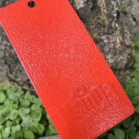 China RAL 3020 Wrinkle Texture Polyester Coarse Structure Powder Coating Paint for sale