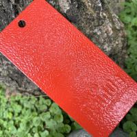 China RAL 3020 Wrinkle Texture Polyester Coarse Structure Powder Coating Paint for sale