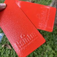 China RAL 3020 Wrinkle Texture Polyester Coarse Structure Powder Coating Paint for sale