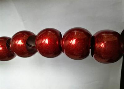 China Satin / Semi Gloss / Flat Red Epoxy Polyester Thermoset Coating , Spray Powder Coating for sale