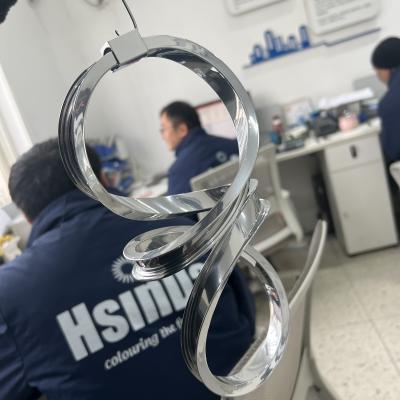China Polyester Resin Chrome Silver Powder Coating With Smooth And Super Gloss Surface Suitable For Industrial Coating Applications for sale