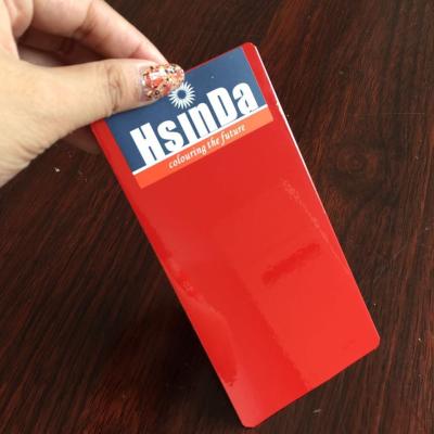 China High Gloss Electrostatic Spray Red Powder Coating For Electrical Insulation for sale