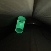 China Special Effect Luminous Light Green High Gloss Powder Coat For Metal Products for sale