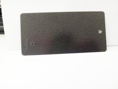 China Electrostatic Epoxy Polyester Powder Coating Black Base Silver Pattern for sale