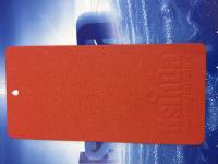 China Red Leather Grain Textured Powder Coat Paint Hybird Epoxy Polyester Indoor Use for sale