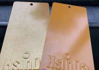 China Hsinda Thermosetting Metallic Gold Powder Coat Bonding Electrostatic 8-10 M Coverage for sale