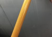 China Hsinda Thermosetting Metallic Gold Powder Coat Bonding Electrostatic 8-10 M Coverage for sale