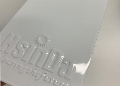 China Thermoset Hybrid Powder Coating Chemical Resistance White Gloss Bright Smooth for sale