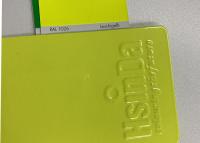 China RAL 1026 Fluorescent Thermoset Epoxy Polyester Powder Coating Paint Uv Resistance for sale