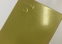 China Thermosetting Epoxy Polyester Gold Metallic Powder Coat Industrial Coating for sale