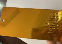 China Double Layer Dry Plating Clear Candy Gold Powder Coating Weather Resistant High Transparency for sale