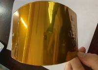 China Double Layer Dry Plating Clear Candy Gold Powder Coating Weather Resistant High Transparency for sale
