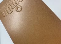 China Brown Metallic Powder Coat , Epoxy Polyester Thermosetting Powder Coating for sale
