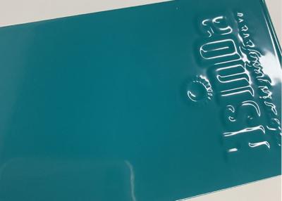China RAL 5021 Epoxy Polyester Powder Coating For Cabinet High Gloss Smooth Surface for sale