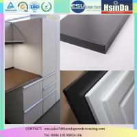 China MDF Powder Coating Paint Melamine MDF Coated Board For Furniture for sale