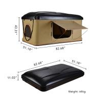 China ABS Hard Shell Pop Up Car Tent 3000mm Waterproof Roof Camping for sale